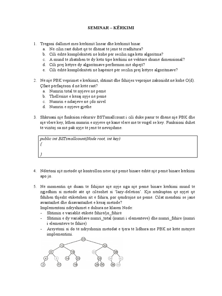 Seminar 4 - Kerkimi | PDF