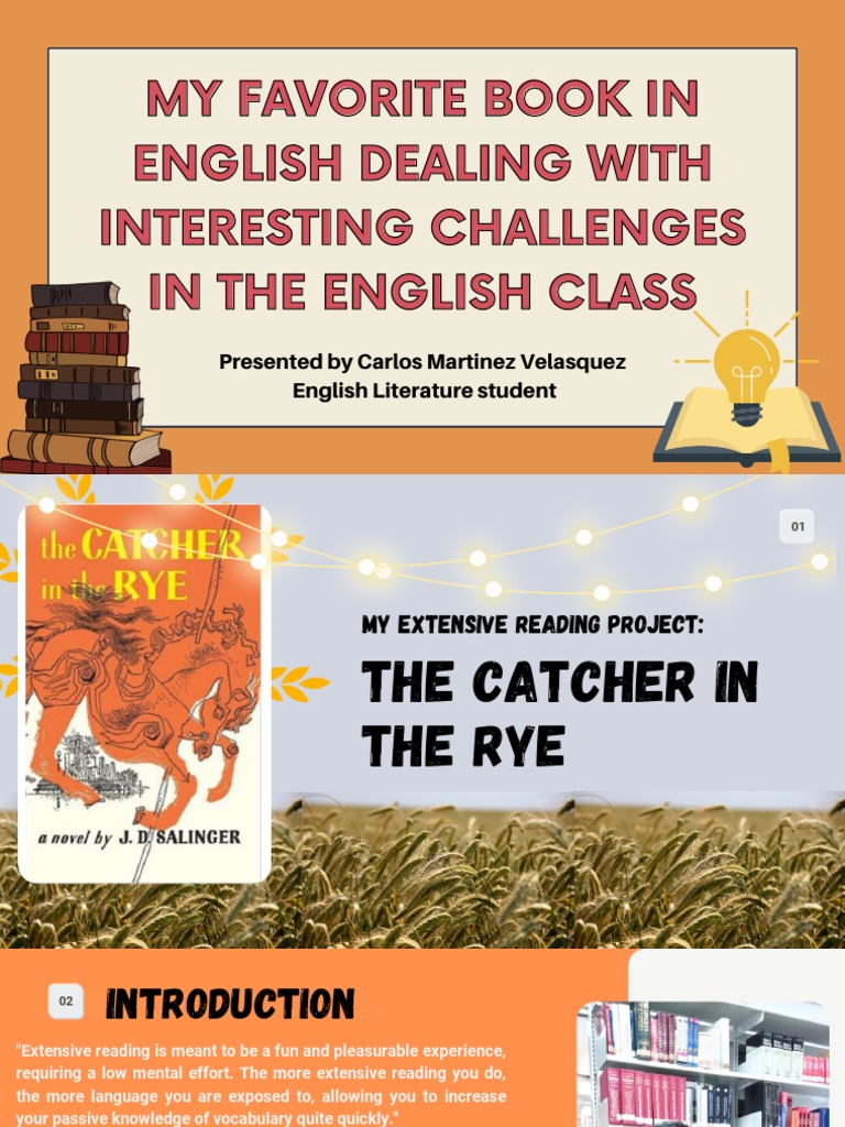 Catcher in the Rye: A Student's Analysis | PDF