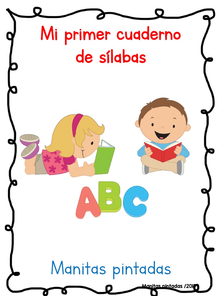 Mi Primer Cuaderno de Silabas Completo 1ero 22-23 | PDF