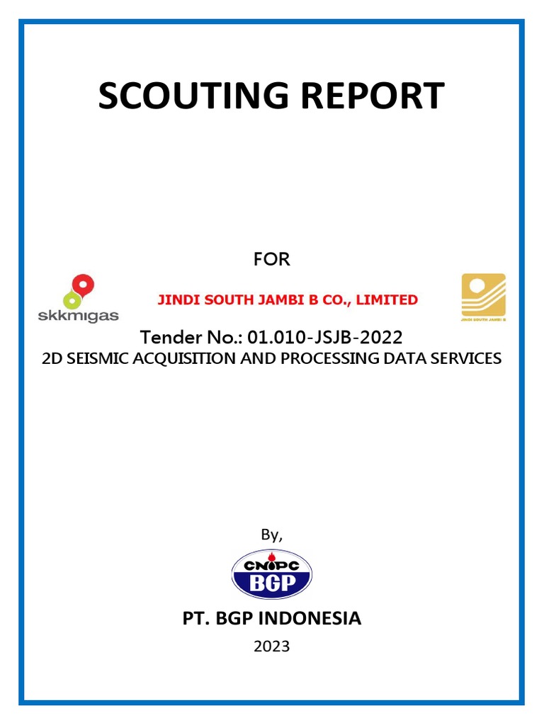 Scouting Report 2D Jindi South Jambi | PDF | Climate | Rain