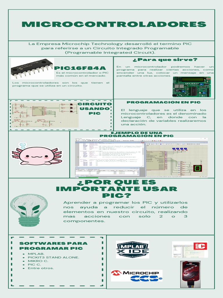Infografia Microcontroladores | PDF