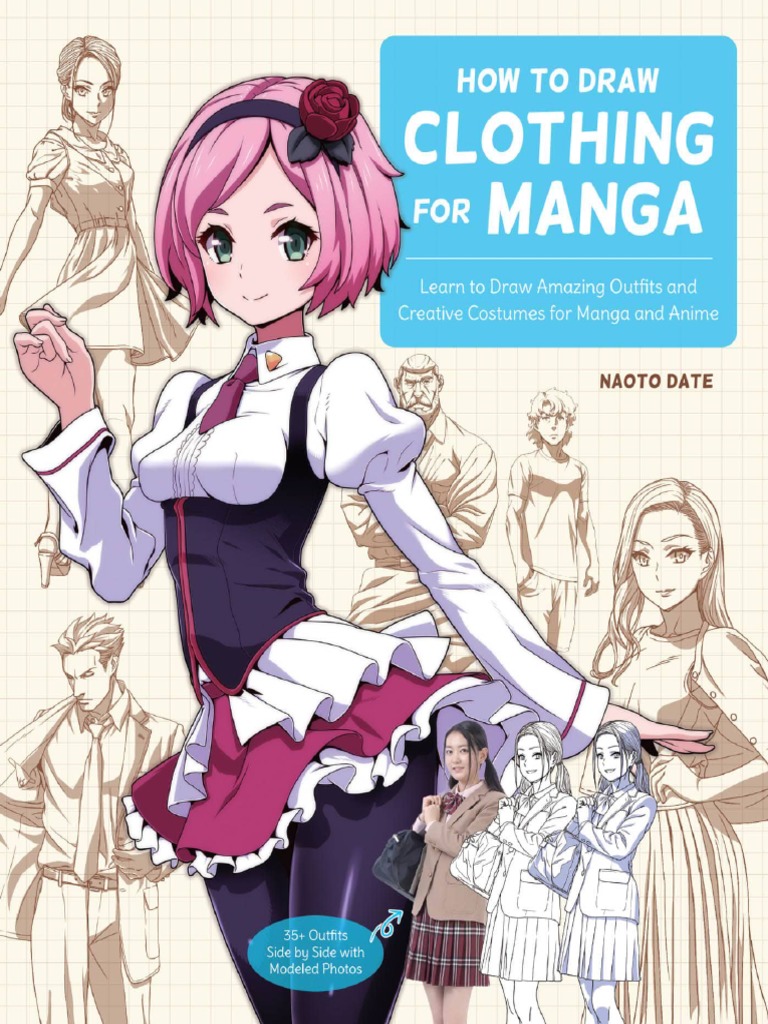 How To Draw Clothing For Manga Learn To Draw Amazing Outfits And Pdf Shadow Clothing