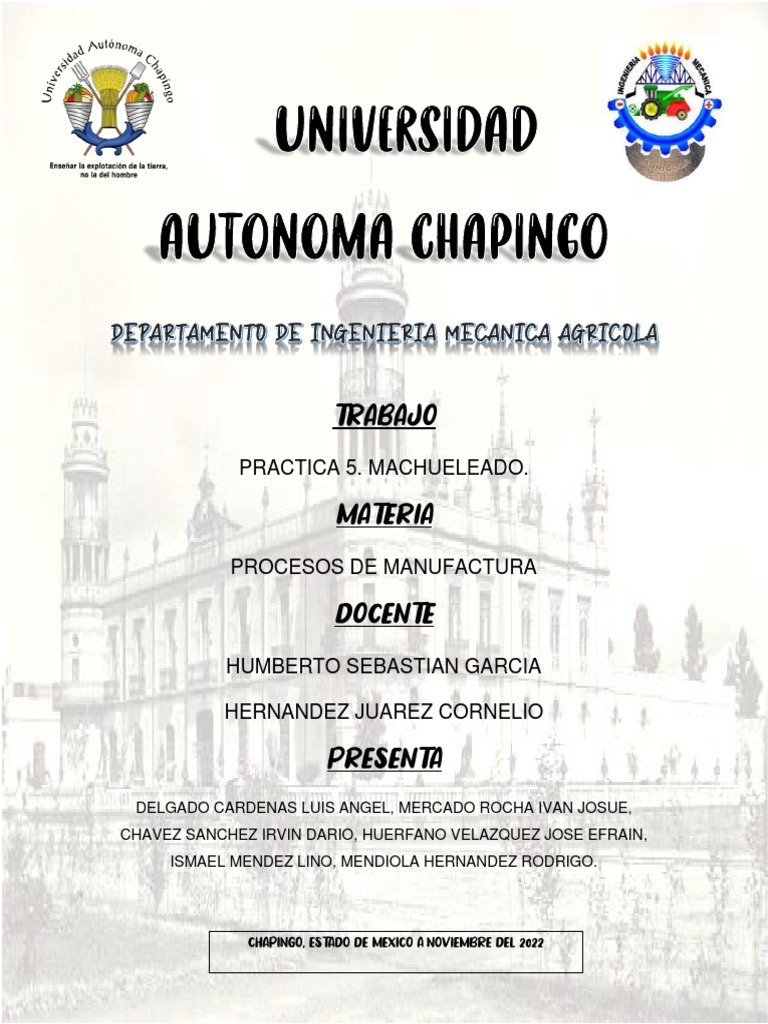 Guía Completa de Machueleado | PDF | Perforar | Tornillo