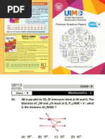 SAMPLE QP - आर्यभट्ट GANIT CHALLENGE 2022 | PDF | Mathematics