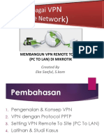 Panduan Penggunaan VPN BPS | PDF | Komputer