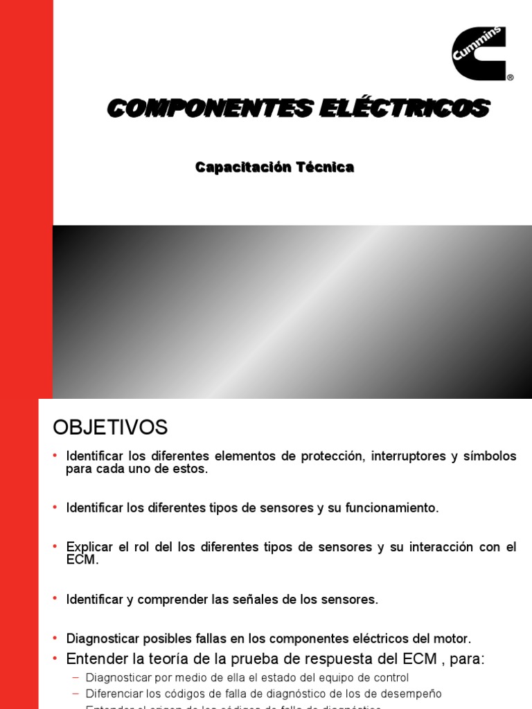 Componentes Eléctricos | PDF | Fusible (Eléctrico) | Resistencia ...