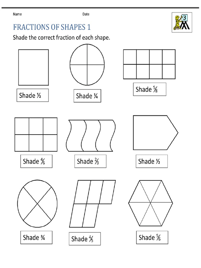 Fraction Year 3 | PDF