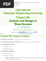 Water Distribution System Design Criteria and Planning | PDF | Pump | Water