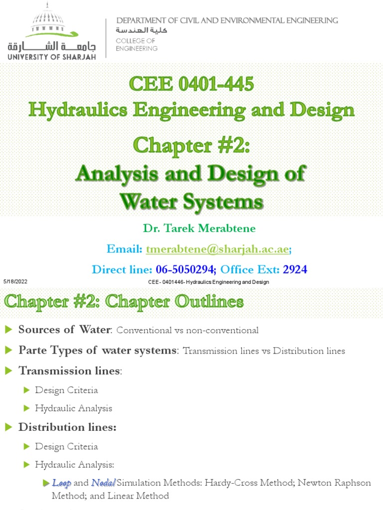 Water Supply Systems Design Overview | PDF | Water | Pump