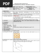 Detailed Lesson Plan: Elevation & Depression | PDF | Trigonometric ...