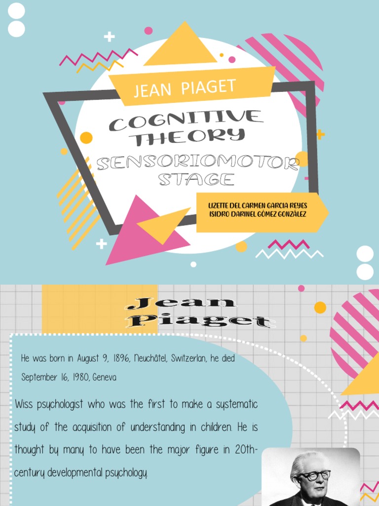 Piaget | PDF | Cognitive Development | Schema (Psychology)