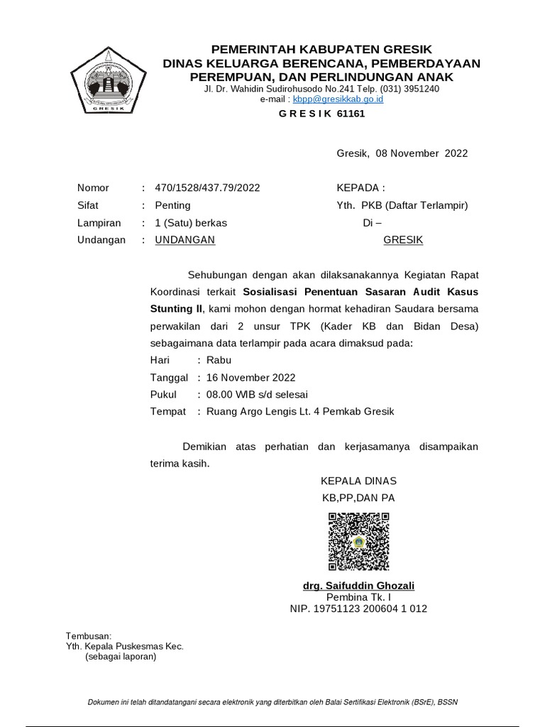 Undangan Sosialisasi AKS 2 | PDF