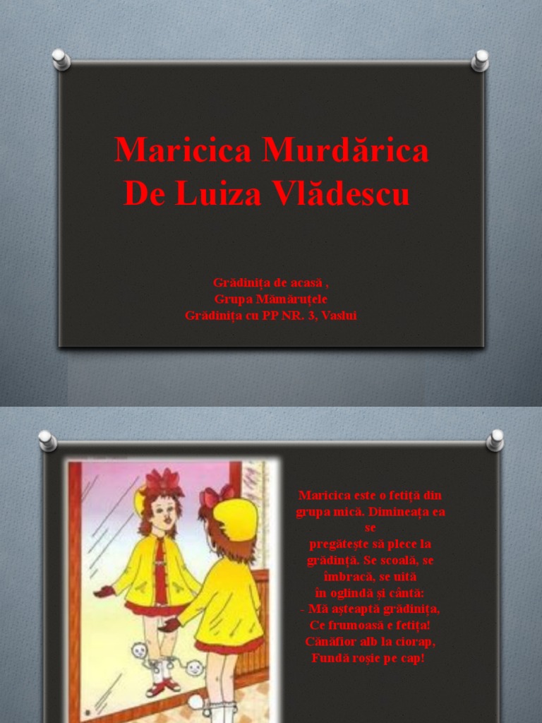 Maricica PPT | PDF