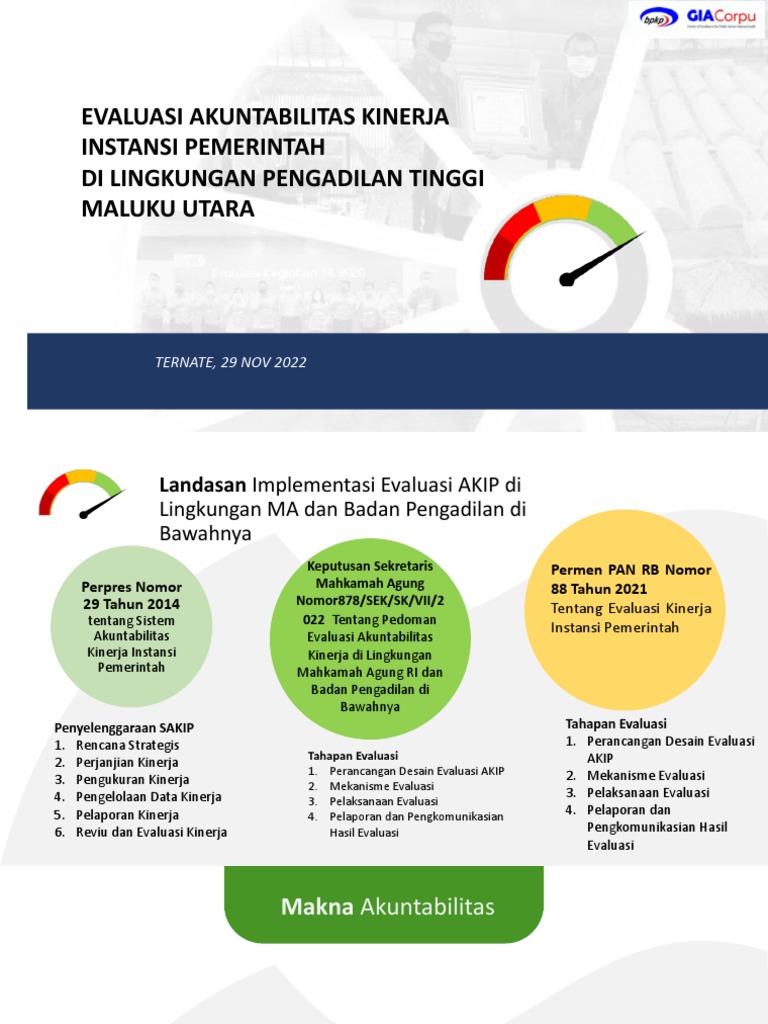 Evaluasi AKIP - Pengadilan Negeri 2 | PDF