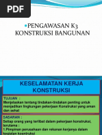 Merencanakan Program Pengawasan K3 Konstruksi Fix Lengkap | PDF