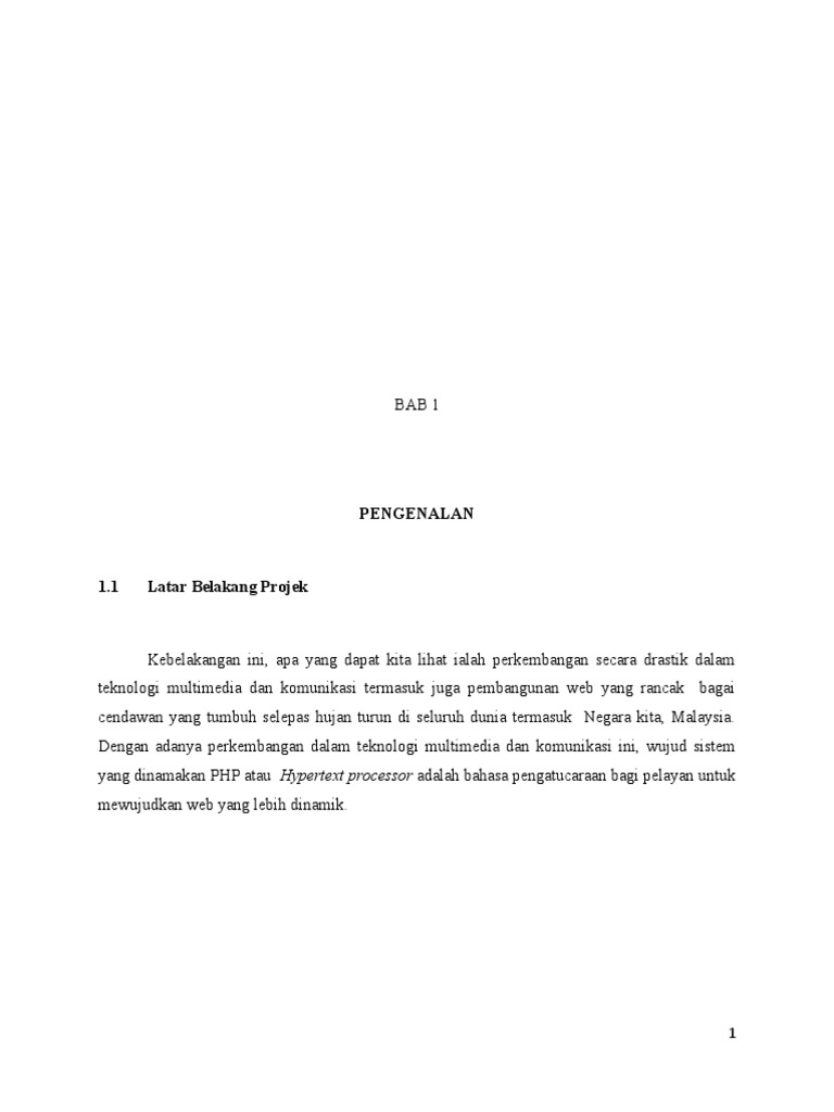 Paper Projek - CBBR4106 Oum Final | PDF