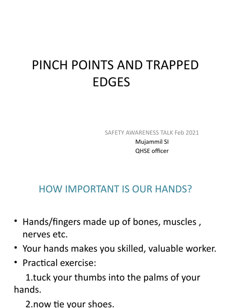 Pinch Points and Trapped Edges | PDF