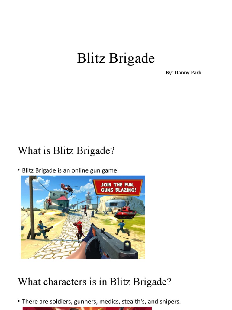 Blitz Brigade | PDF