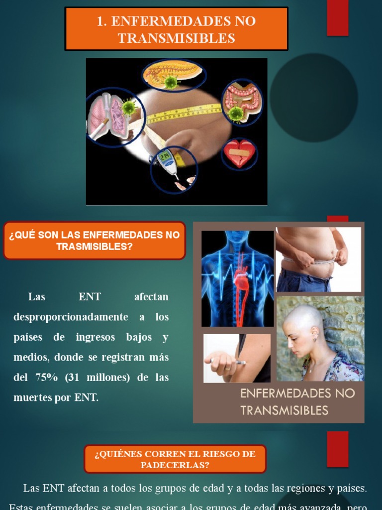 Enfermedades No Transmisibles: Riesgos y Prevención | PDF | Cáncer ...
