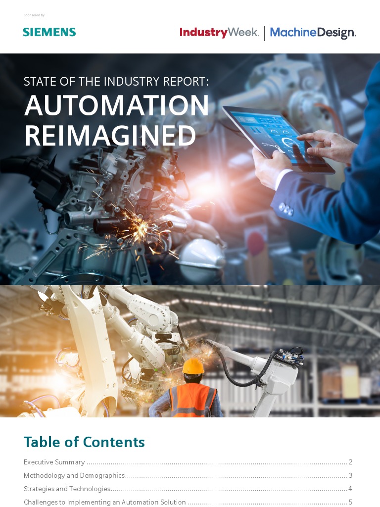 (Machine Design) Automation ReImagined | PDF | Automation | Cloud Computing