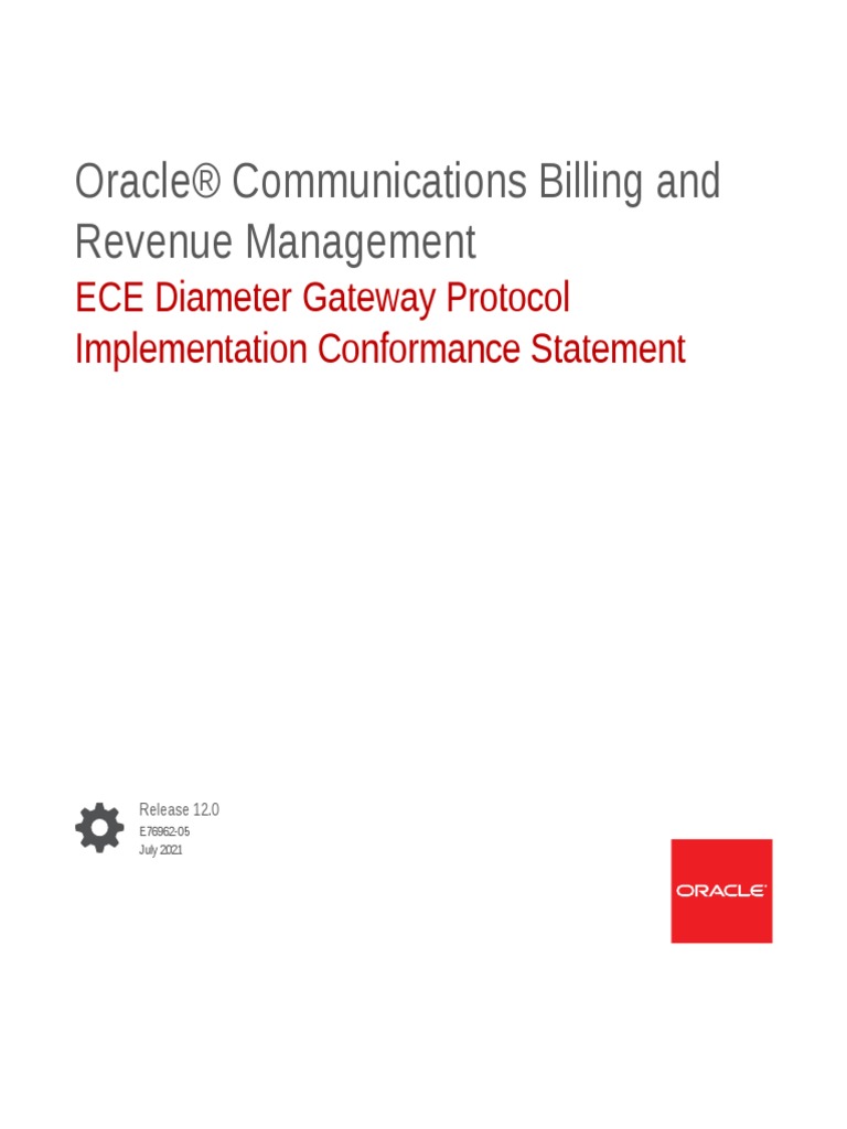 Ece Diameter Gateway Protocol Implementation Conformance Statement | PDF