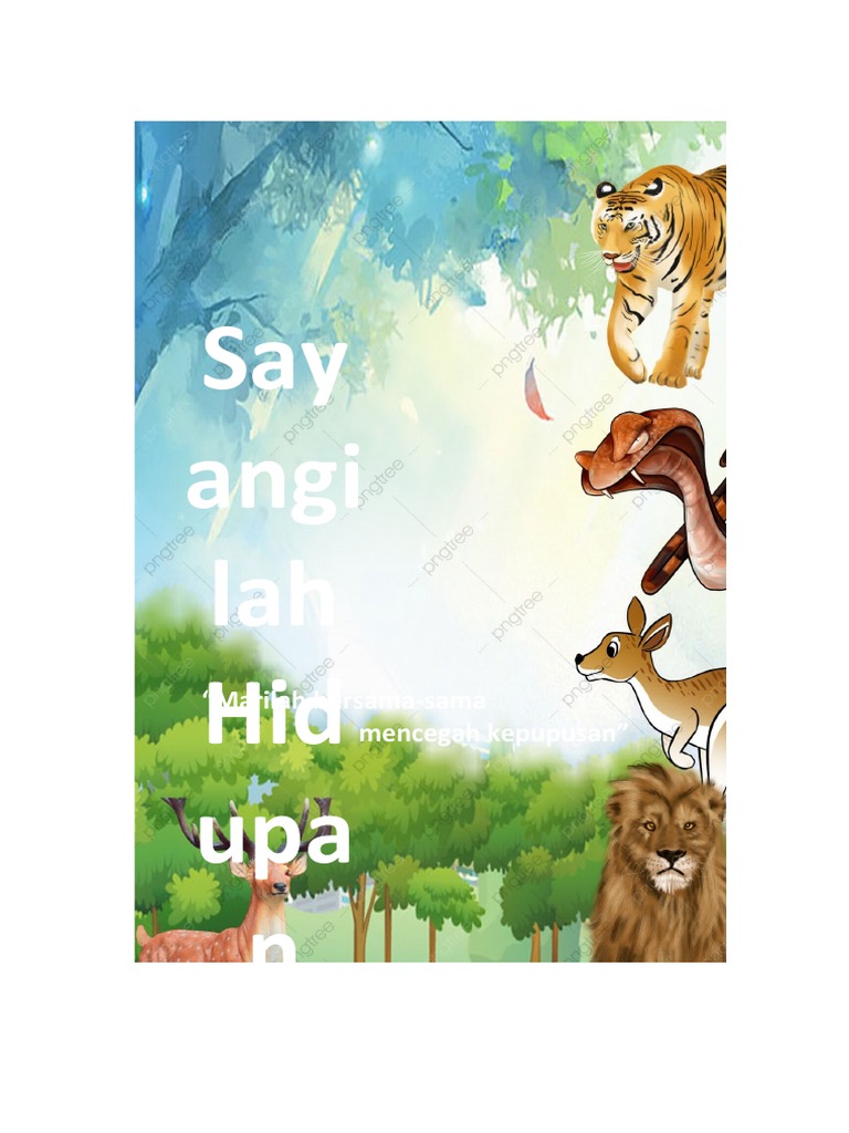 Poster Hidupan Liar | PDF