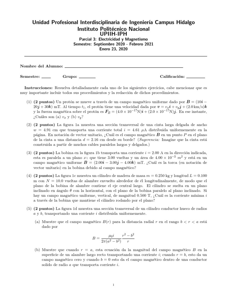 Unidad Profesional Interdisciplinaria de Ingenier Ia Campus Hidalgo Instituto Polit Ecnico ...