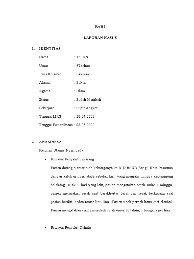 Lapsus VT Jantung Fix | PDF