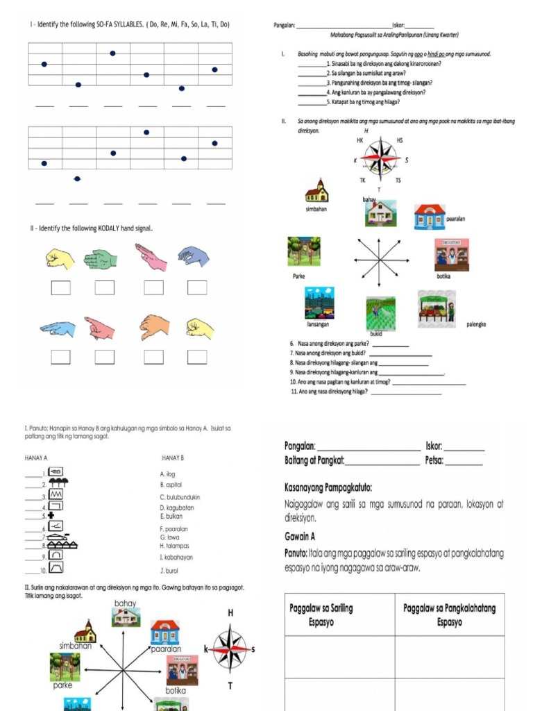 Grade 3 2nd Quarter Exam Part 3 | PDF