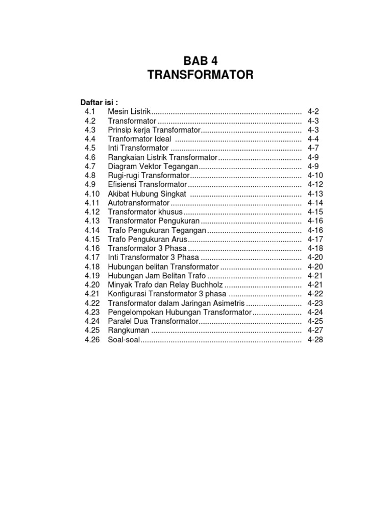 Transformator | PDF