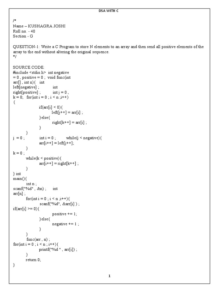 Kushagra DSA | PDF | Computer Programming | Computing