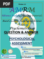 Psychological Assessment Reviewer | PDF | Psychological Testing ...