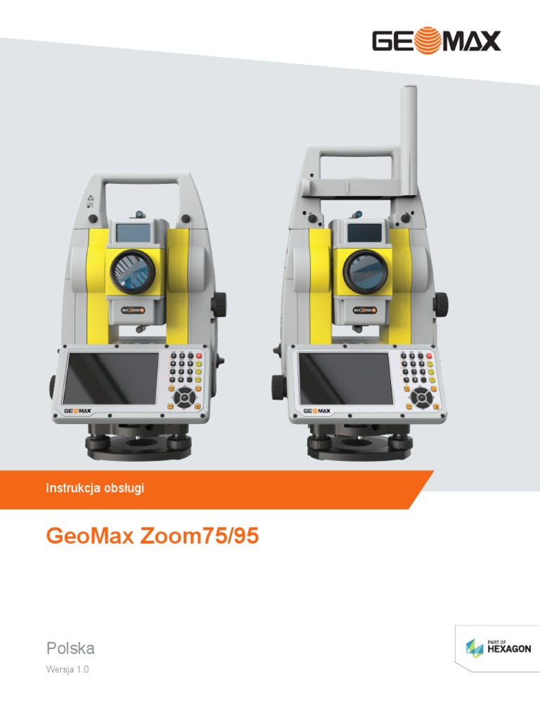 GeoMax Zoom75 95 UM v1.0.1 PL | PDF