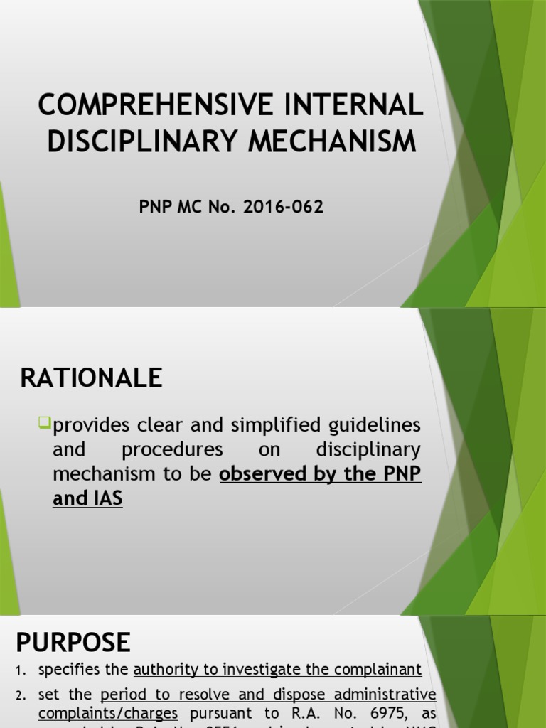 PNP MC No. 2016-062 - FINAL | PDF | Prosecutor | Complaint
