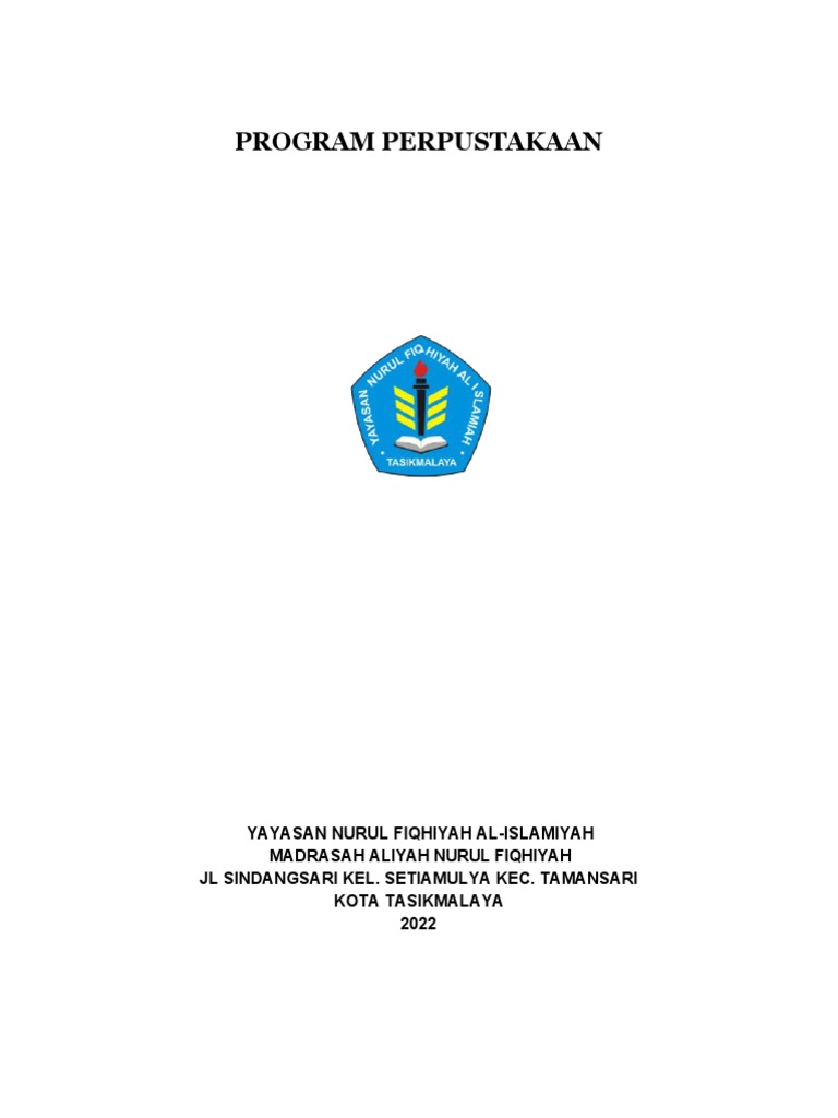 Program Kerja Perpustakaan | PDF