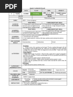 Punctuation Marks Lesson Plan | PDF | Lesson Plan | Punctuation