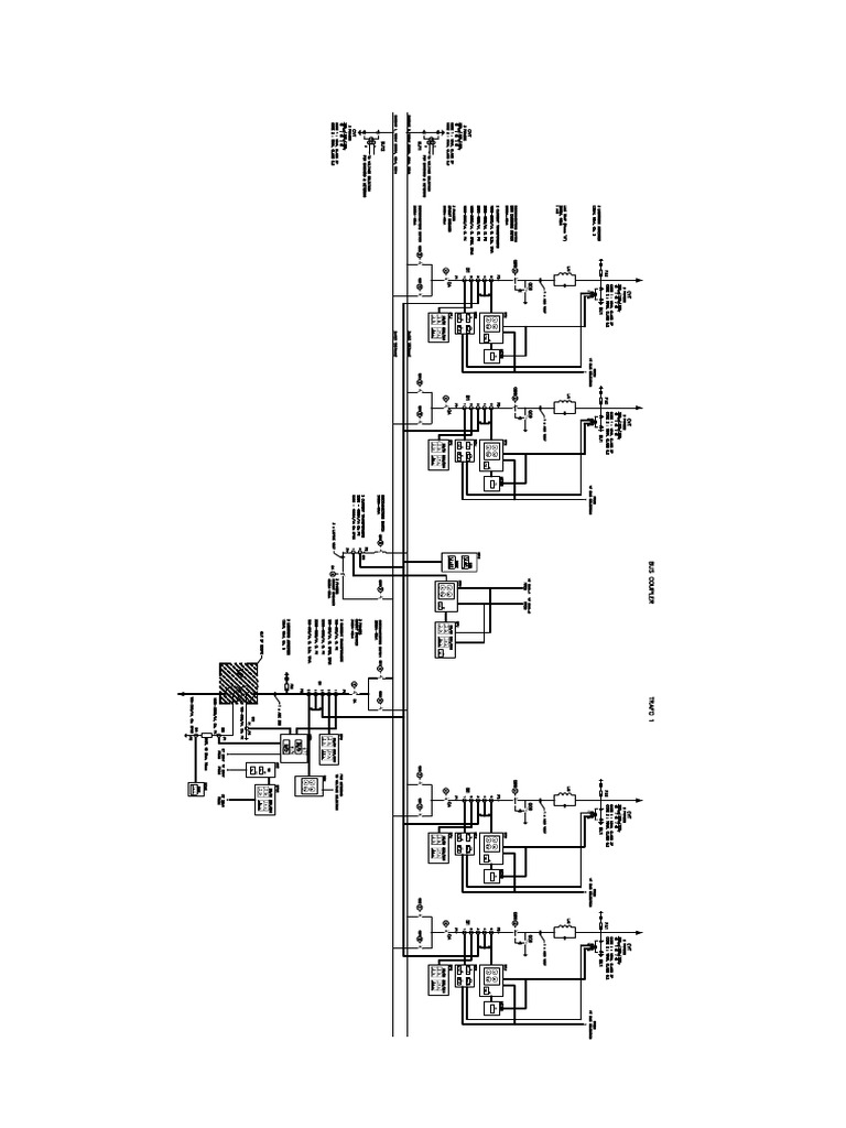 Block Diagram Protection and Metering Model | PDF