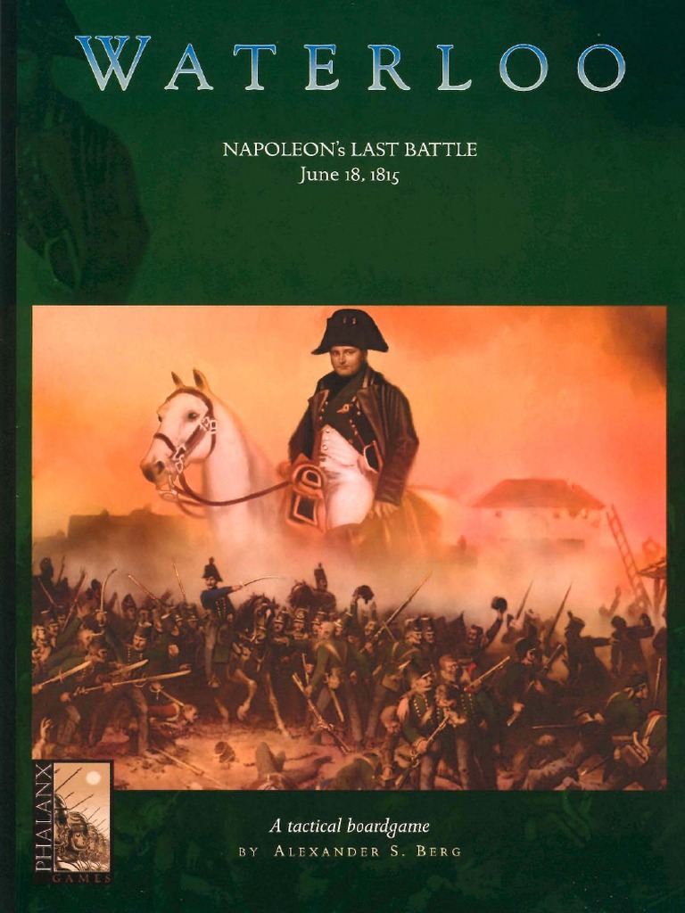 Waterloo Phalanx VF | PDF | Bataille de Waterloo | Organisation militaire
