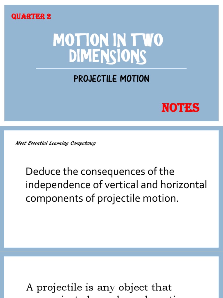 Understanding Projectile Motion Concepts | PDF | Projectiles | Acceleration