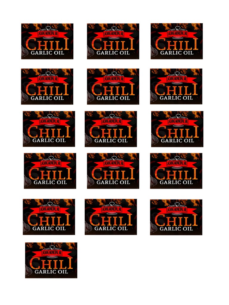Chili Garlic Logo | PDF