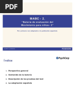 Mabc 2 | PDF | Terapia física | Evaluación