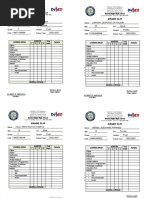 Form 137 Blank | PDF | Learning | Behavior Modification