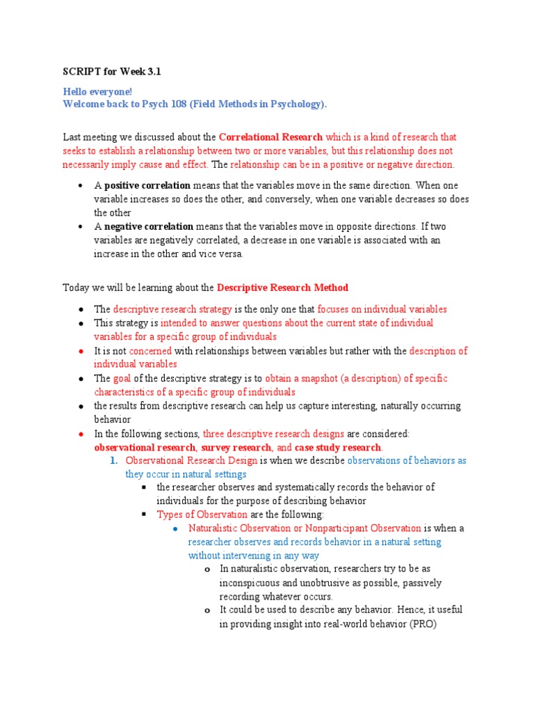 Descriptive Research | PDF | Survey Methodology | Sampling (Statistics)