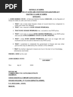 Kenya Land Transfer Form LRA-39 | PDF | Common Law | Civil Law (Common Law)