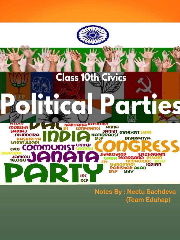 Civics - Chapter 6 - Political Parties - Handwritten Notes - Civics ...