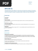 TDS Byk-346 en | PDF | Silicone | Surfactant