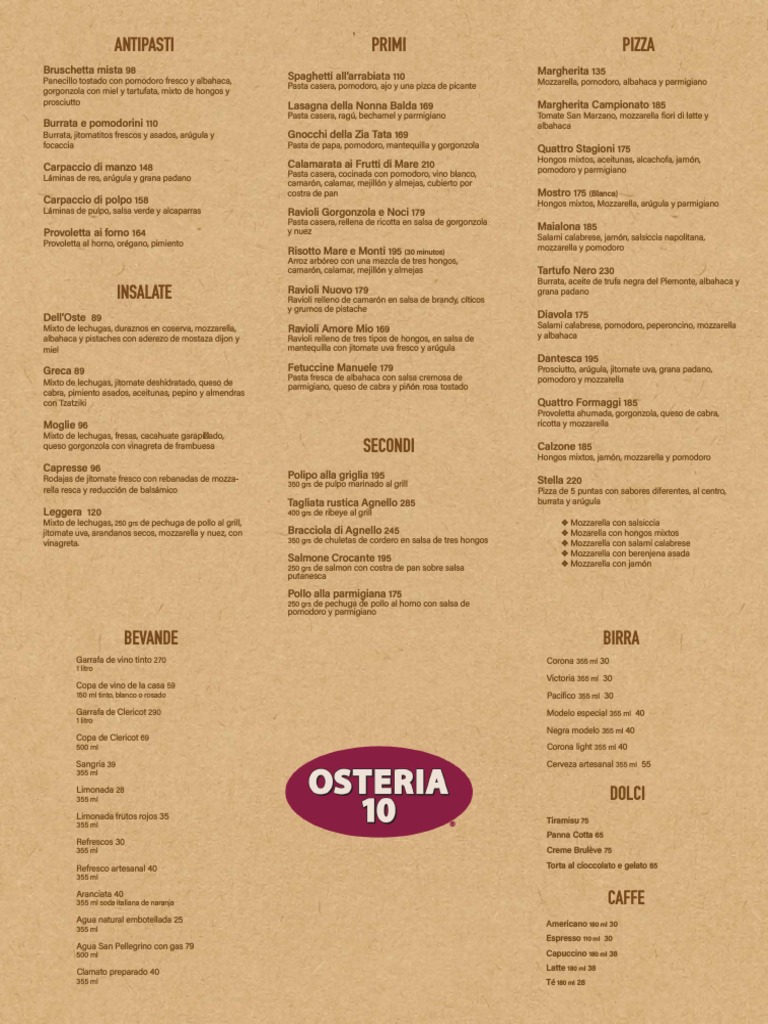 Menu Completo Restaurant | PDF | Comida regional y étnica | Cocina europea