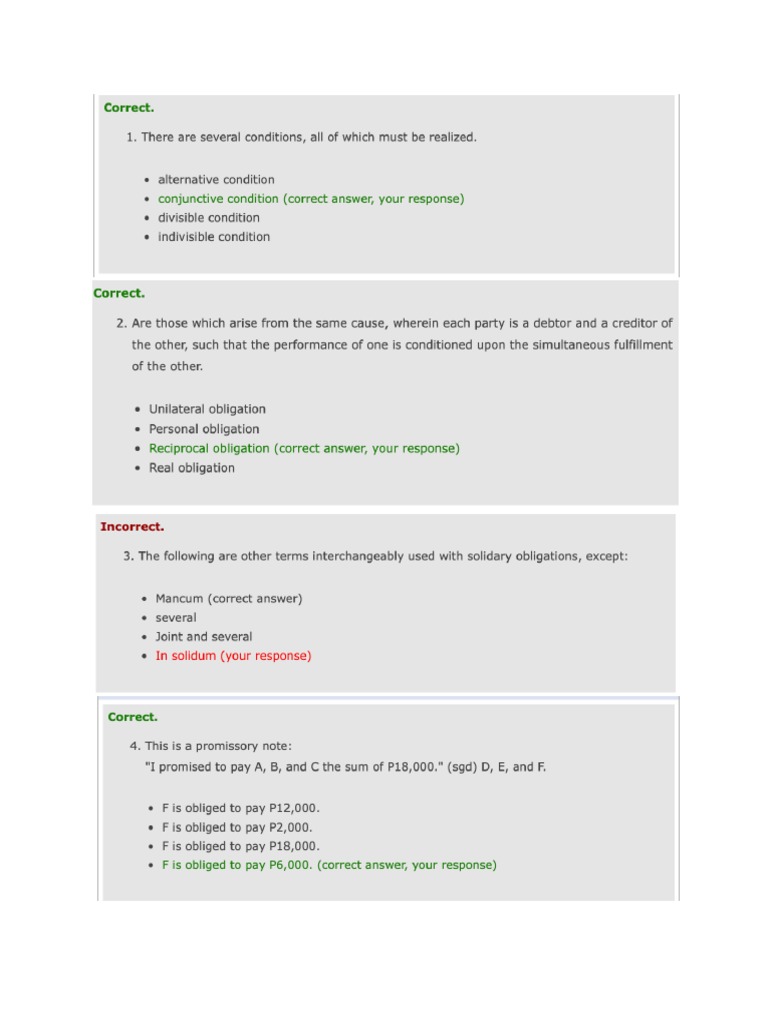 CHAP3-Oblicon Practice | PDF