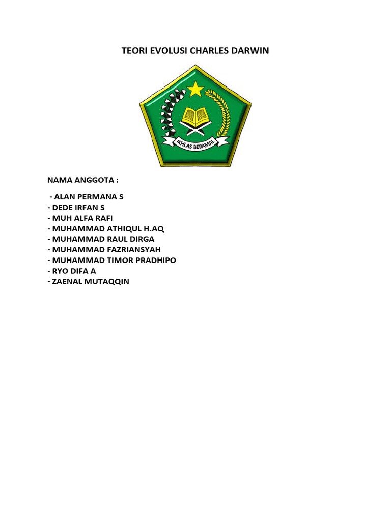 Teori Evolusi Charles Darwin | PDF