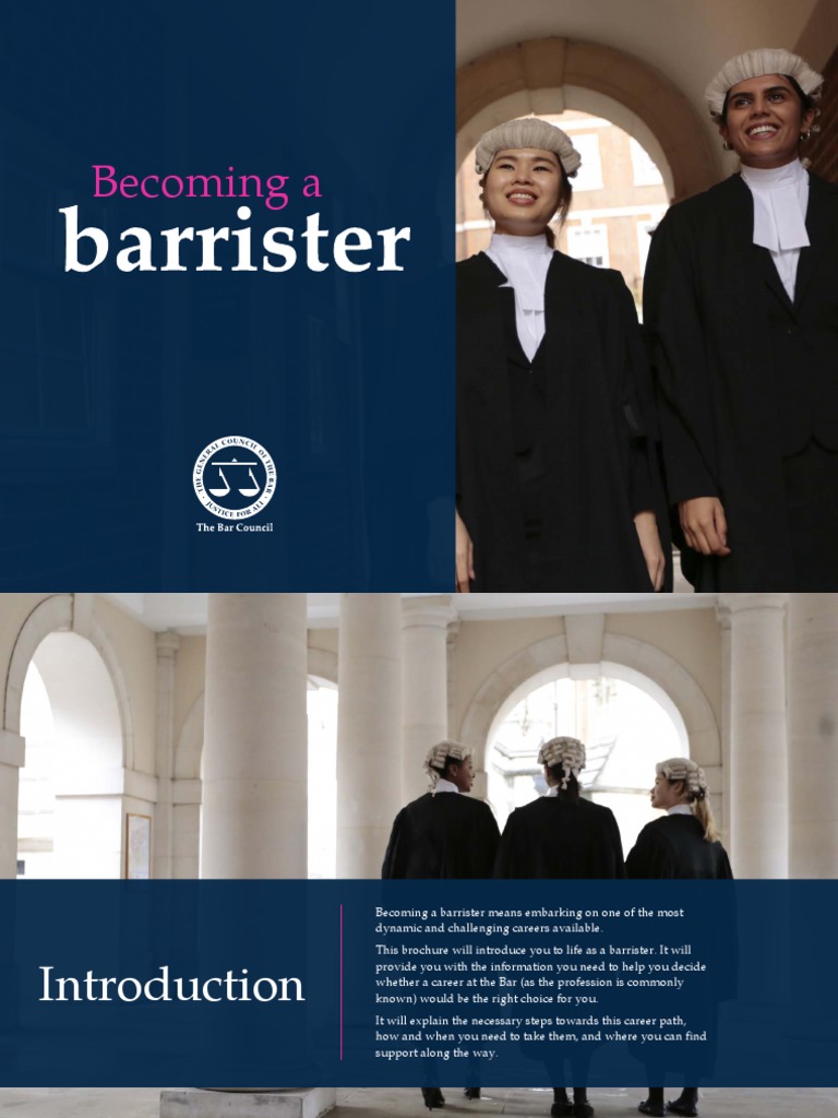 Becoming A Barrister Online Brochure 2022 | PDF | Barrister | Solicitor